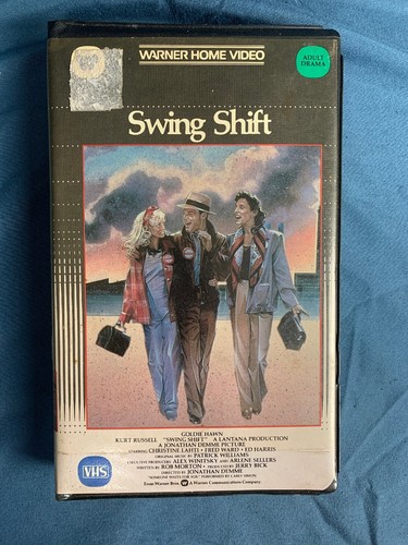 Swing Shift VHS (Clamshell) Kurt Russell, Christine Lahti, Fred Ward; Demme | eBay