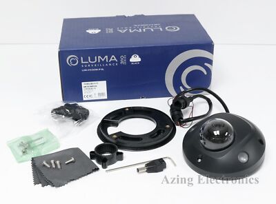 Luma Surveillance 310 Series Dome Security Camera LUM-310-DOM-IP-BL ...