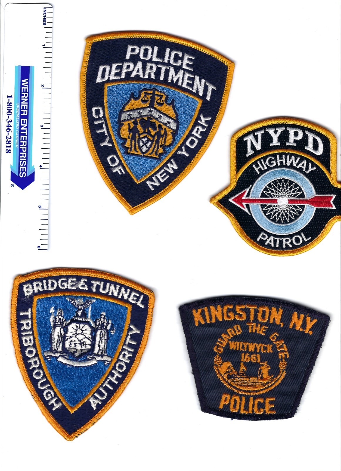 NEW YORK POLICE PATCH LOT # 2 ( 7 PATCHES) | eBay
