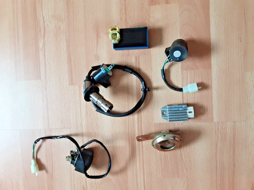 MKS Ecobike Panter Elektrik Packet CDI Gleichrichter Zündspule | eBay.de