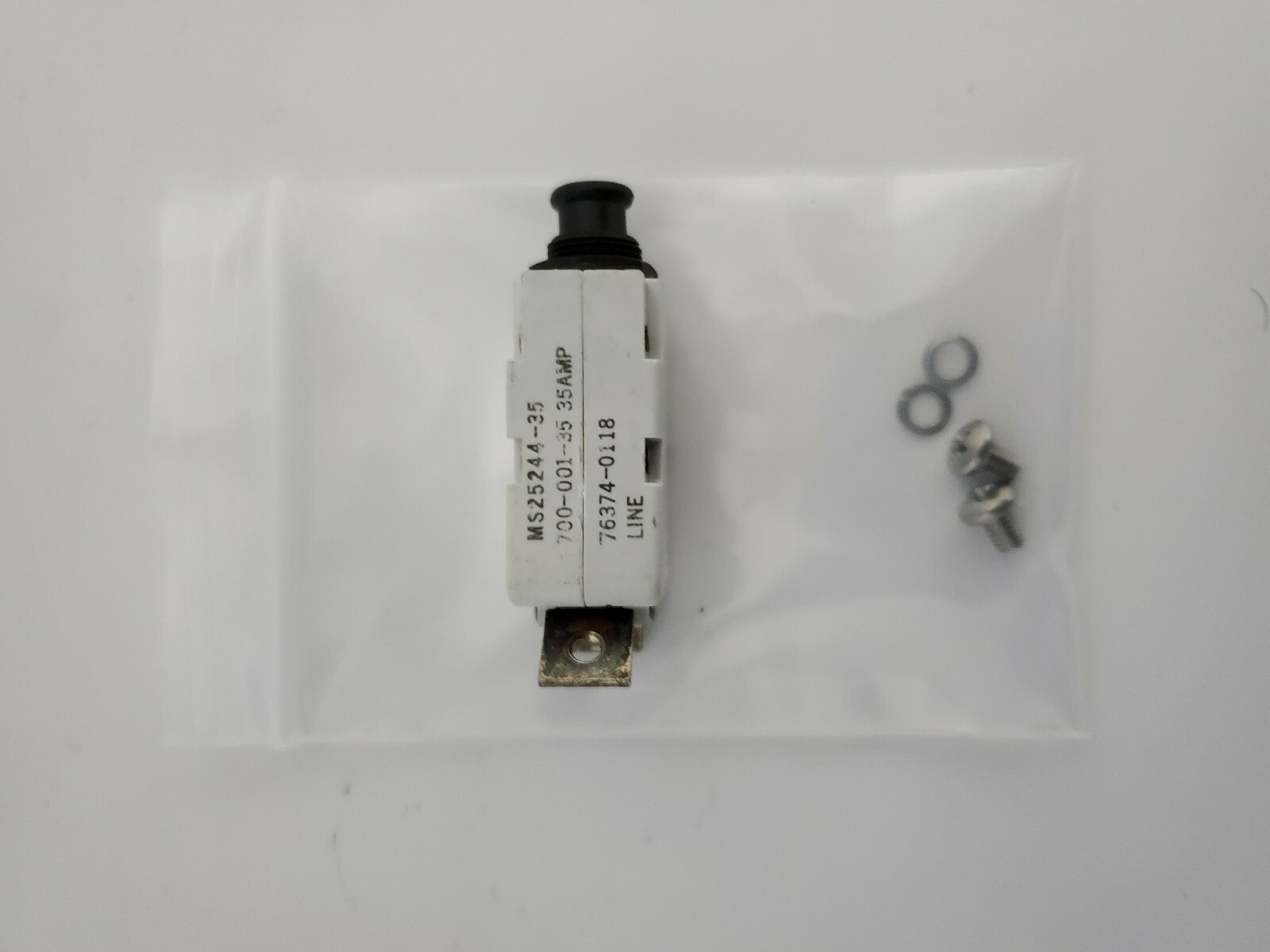 Eaton Circuit Breaker 700-001-35 (35 Amp) MS25244-35 Aircraft Circuit ...