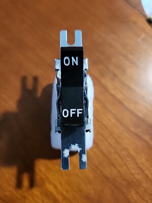 Carling Rocker Switch SPST 10A, 250VAC, 15A, 125VAC, 3/4 HP Basic ON ...