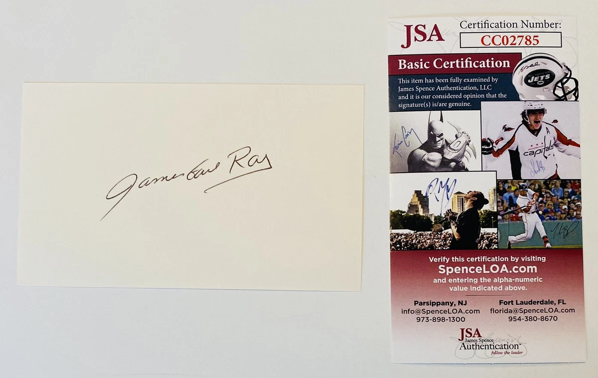 James Earl Ray Signature