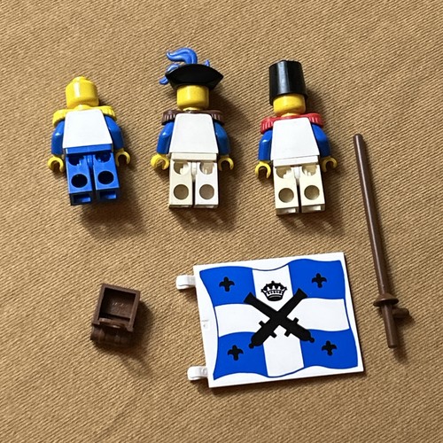 Lego Pirates Imperial Armada Flagship Lot Minifigures Soldiers W Flag ...