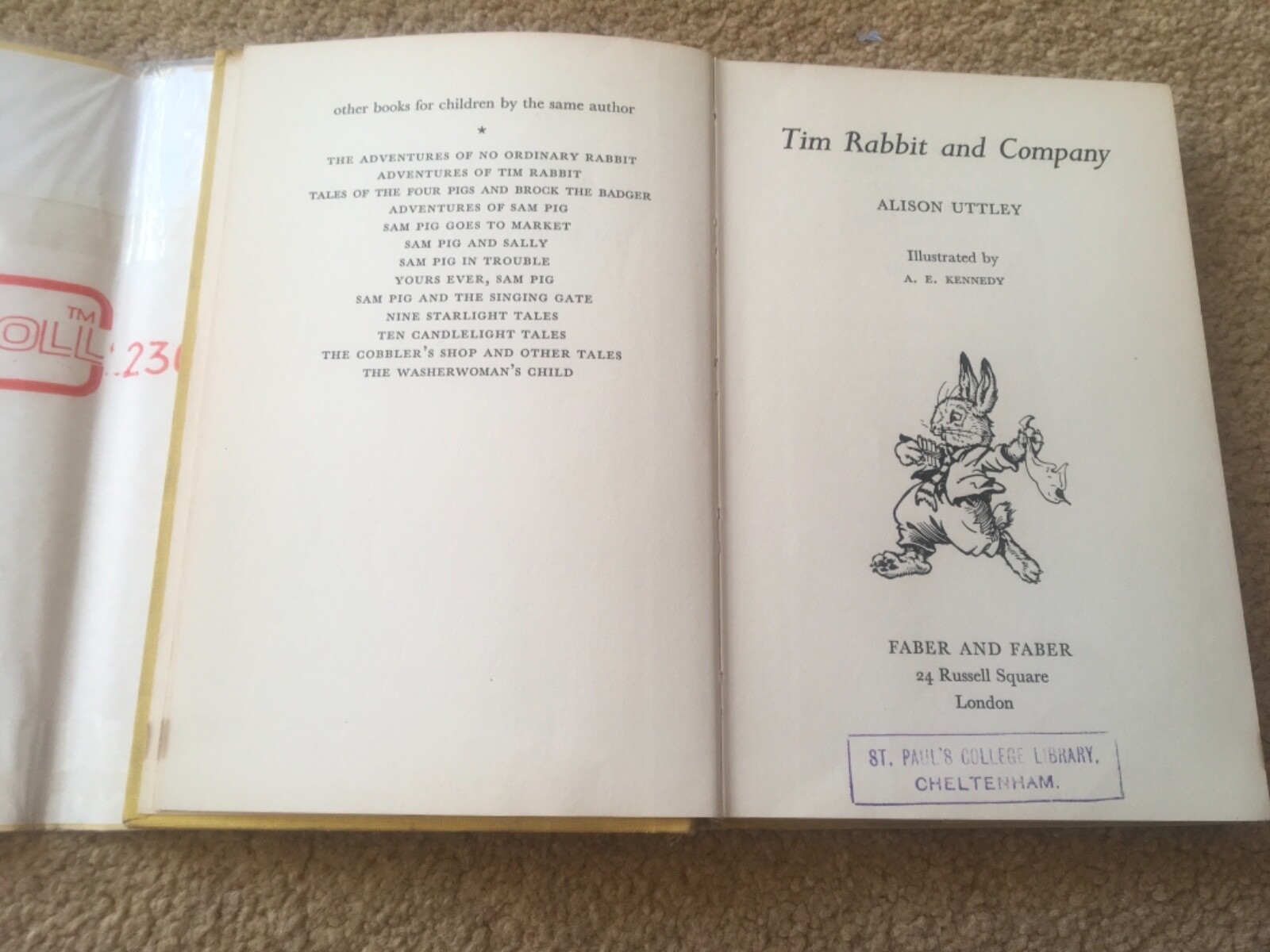 Tim Rabbit & Company by Alison Uttley 1st Edition 1959 | eBay UK