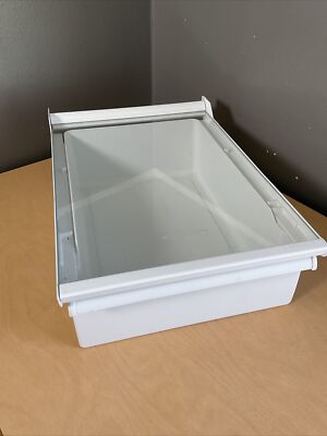 Nice! OEM GE HOTPOINT REFRIGERATOR DELI SNACK PAN DRAWER COVER SHELF ...