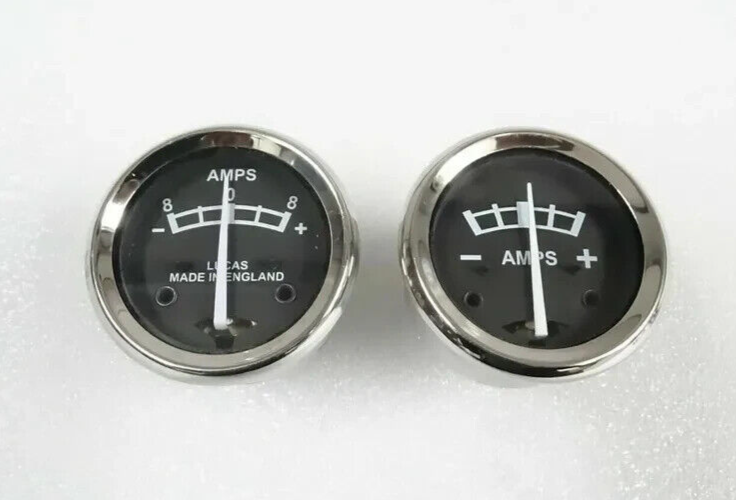 Lucas Ammeter Amp Meter BSA Norton Triumph Matchless Ariel Velocette ...