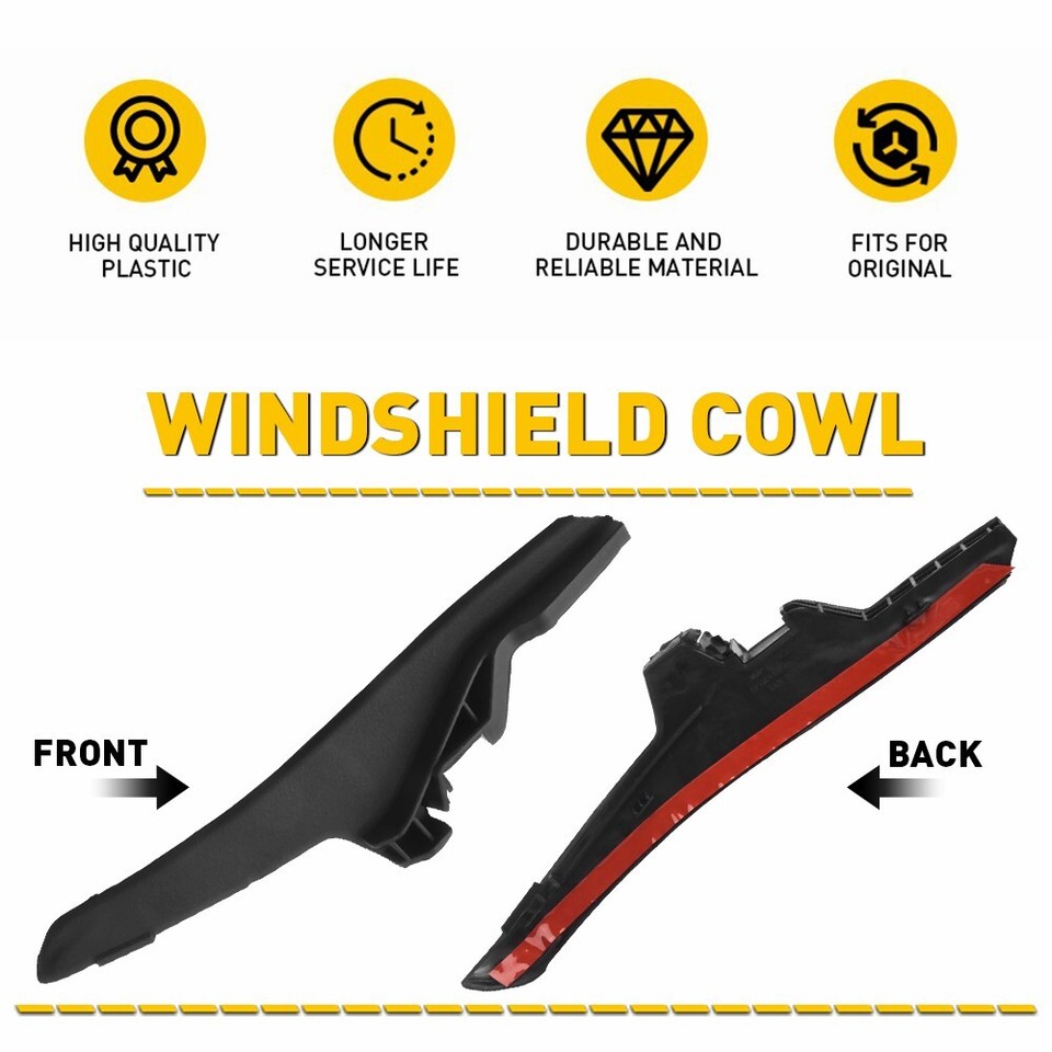 Reliable Windshield Wiper Cowl Cover for For Toyota Corolla LE 2014 ...