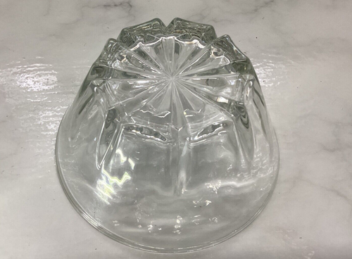 Princess House clear glass Bowls 5 3/4” Soup Cereal Dessert Salad set ...