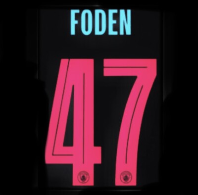 FODEN #47 football Cup / European 2023/24 Name Print And Number | eBay UK