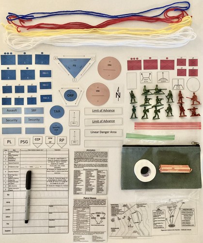 US Army Doctrinal Colors Platoon Terrain Model Kit (TMK) with SMART ...