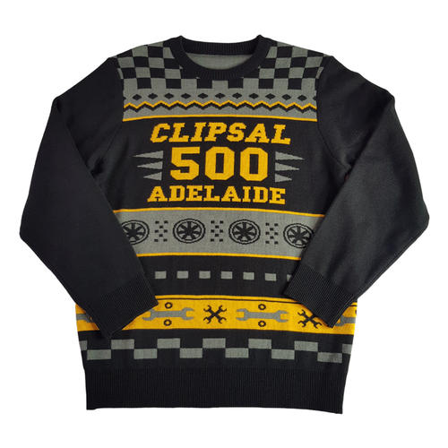 Clipsal 500 Adelaide Ugly Christmas Sweater Jumper Novelty Men's M ...