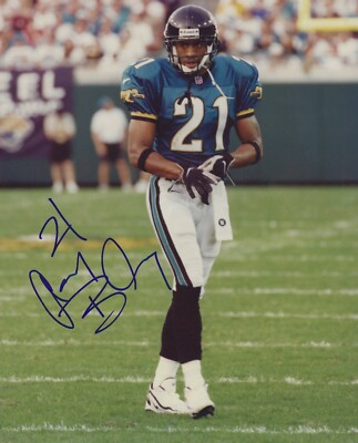 Aaron Beasley Autographed Signed 8x10 Photo - NFL Jaguars Jets Falcons ...