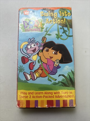 Dora the Explorer - Swing Into Action (VHS, 2001) 97368744332| eBay