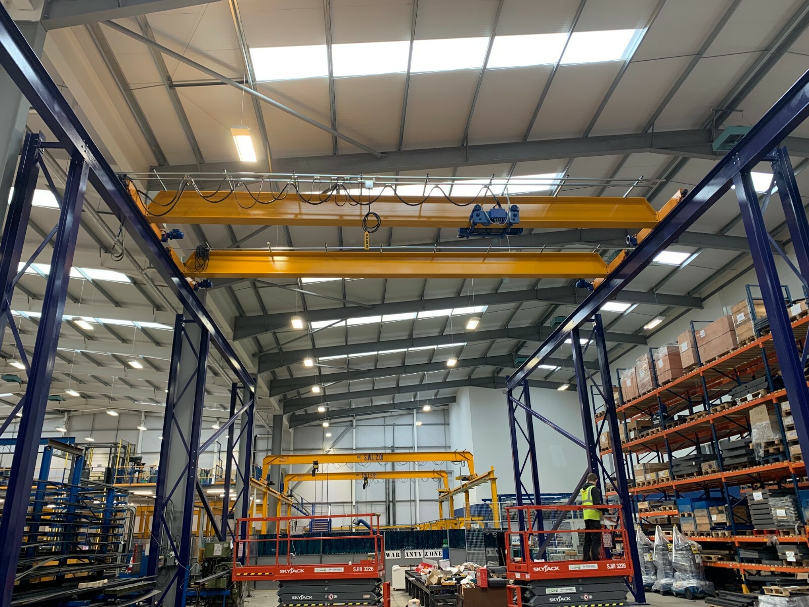 Gantry Crane Overhead Crane Electric Hoist Chain WLL SWL Demag Morris ...