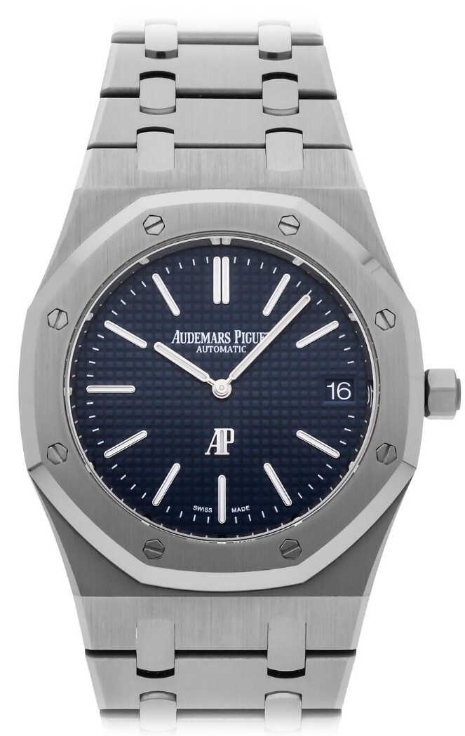 Audemars Piguet Royal Oak Blue Men's Watch - 16202ST.OO.1240ST.02 for ...