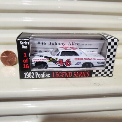 RCI 1992 1/64 #46 JOHNNY ALLEN Hansord Pontiac 1962 Pontiac New in C9 ...