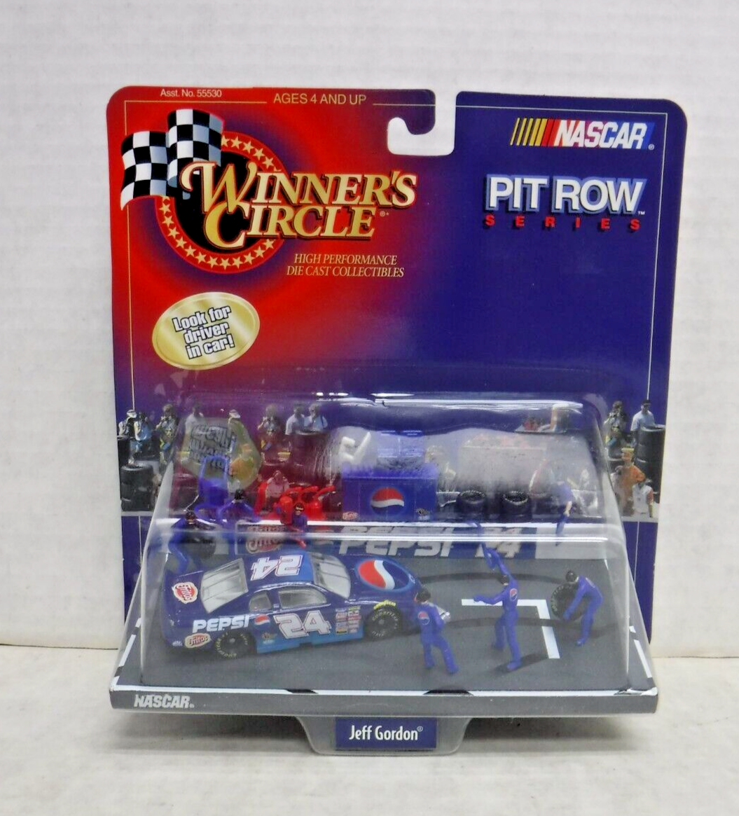 Jeff Gordon 24 Pepsi Winner's Circle Pit Row Diecast Car 012324AST-A | eBay