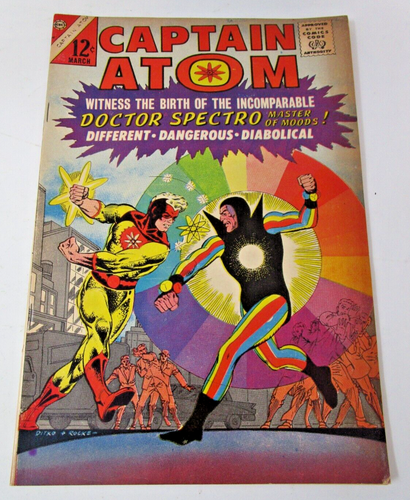 Captain Atom #79 1966 [VF-] 1st App Doctor Spectro Silver Age Charlton ...