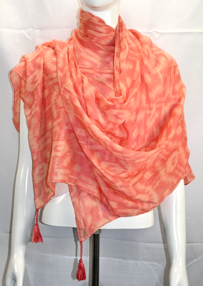 Target Scarf / Shawl 100% Polyester RN#17730 Size 27" X 72" | eBay