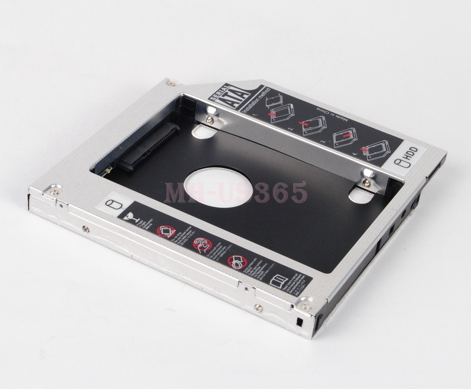 2nd HDD SSD Hard Drive Optical Caddy Adapter for ASUS X55 X55A X54C ...