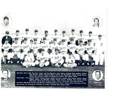 1959 PORTLAND BEAVERS PCL TEAM 8X10 PHOTO BASEBALL AAA OREGON | eBay
