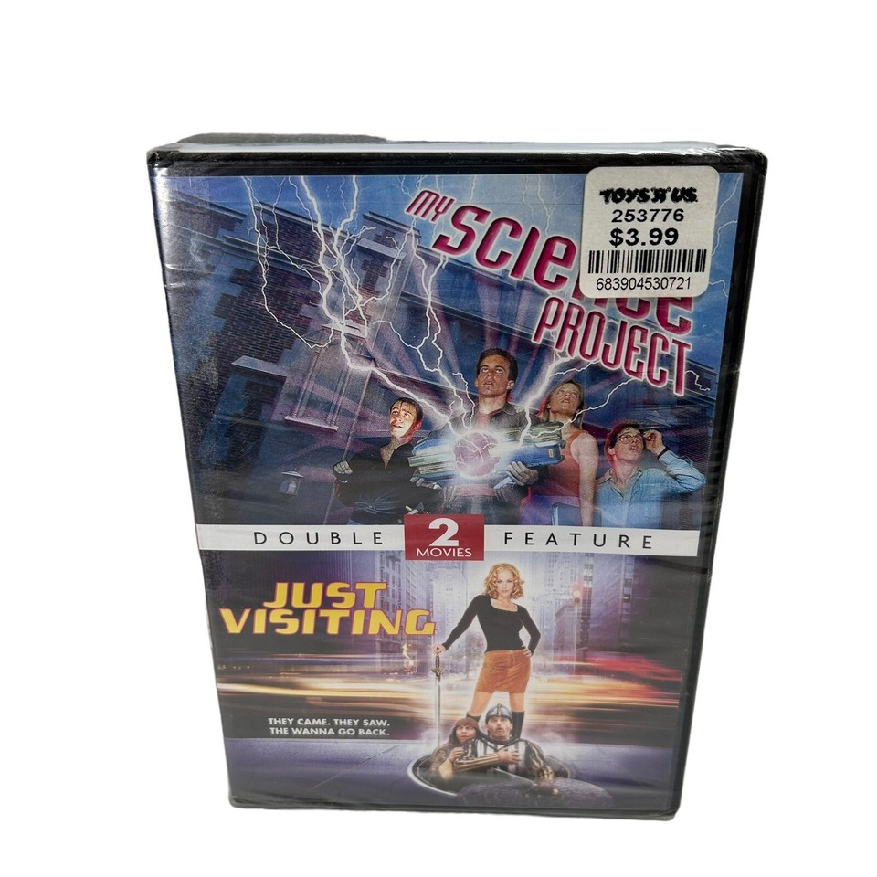 My Science Project & Just Visiting DVD Double Feature BRAND NEW VERY ...