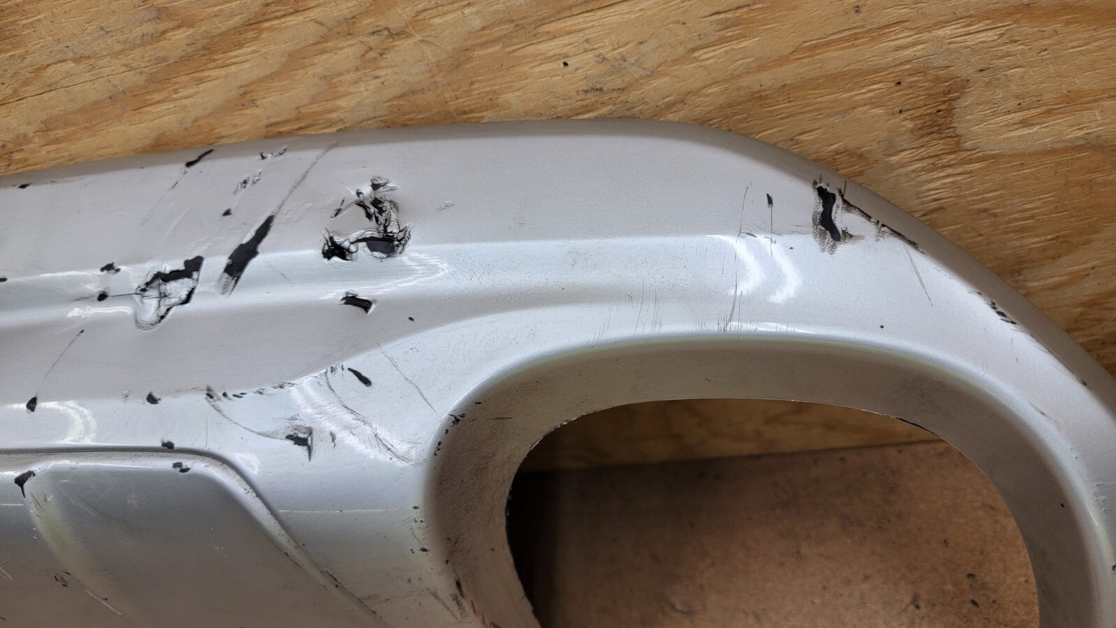 2014 - 2015 VOLVO XC70 Rear Bumper Lower Spoiler Valance Panel OEM | eBay