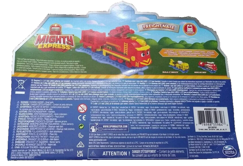Mighty Express Freight Nate Motorized Train | eBay