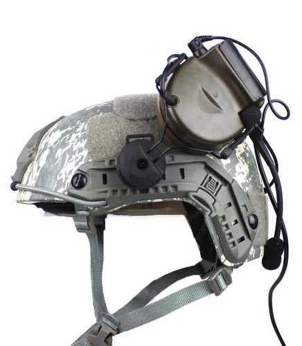 FMA Tactical Military Headset ARC Rail Adapter for FAST ACH MICH Sordin ...