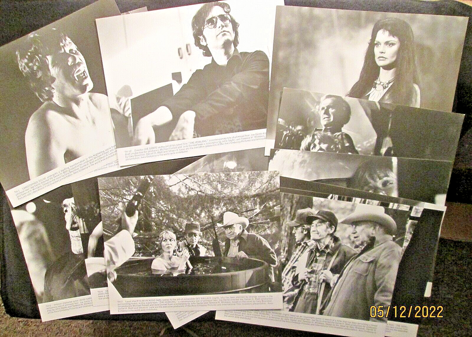 JOE DANTE:DIR:DEE WALLACE (THE HOWLING) ORIG,1981 MOVIE PRESSKIT ...