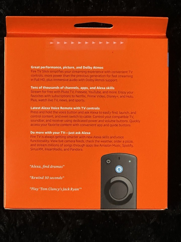 Amazon Fire 3rd Gen TV Stick- Black 840080537252 | eBay