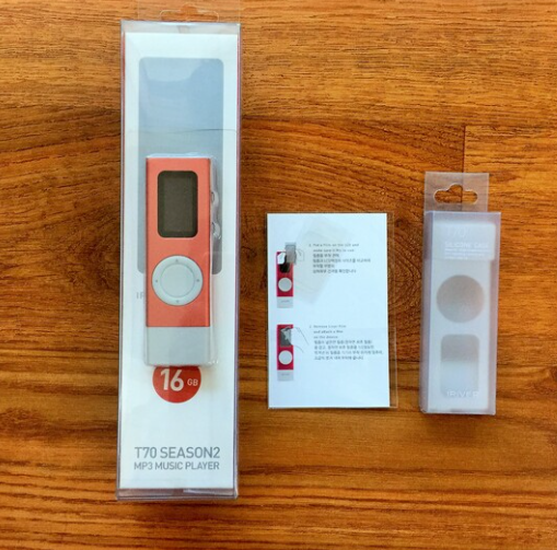 IRiver T70 Season2 3 colors 16GB / 32GB MP3 Player FM Radio Voice ...