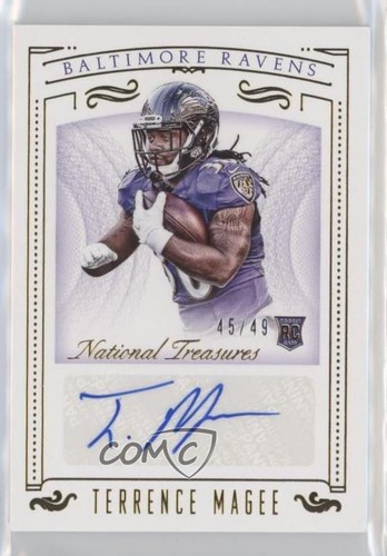 2015 Panini National Treasures Signatures Gold /49 Terrence Magee Rookie Auto RC | eBay