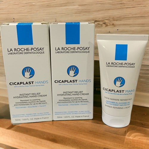 2X La Roche Posay CICAPLAST MAINS Barrier Repairing Hand Cream 1.69oz 7 ...