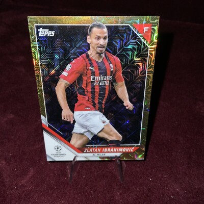 zlatan ibrahimovic topps japan gold refractor /50 | eBay