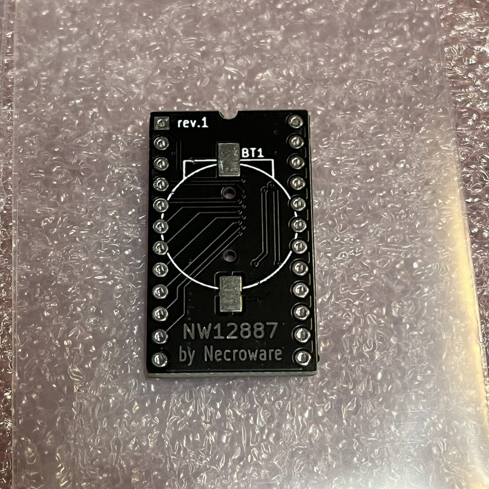 DIY Dallas RTC Real Time Clock Project Kit DS1287 DS12887 DS12B887 ...