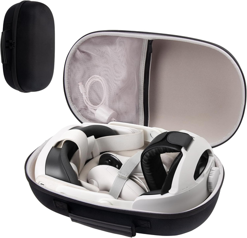 Carrying Case for Meta Quest 3 VR Headset & Gaming Controller, Neta ...