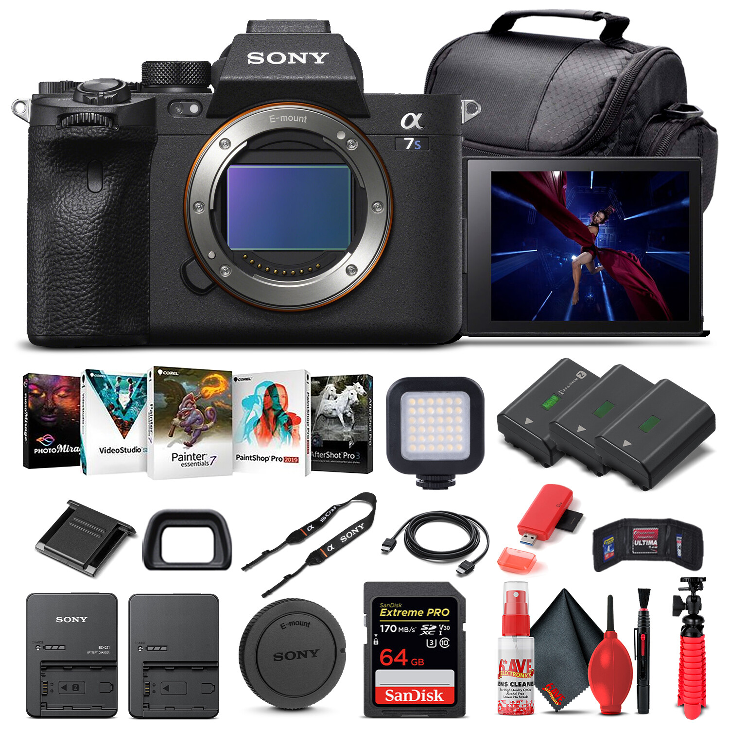 Mirrorless A7siii Weight 🏷️ Sony Alpha a7S III Mirrorless Camera Body ...