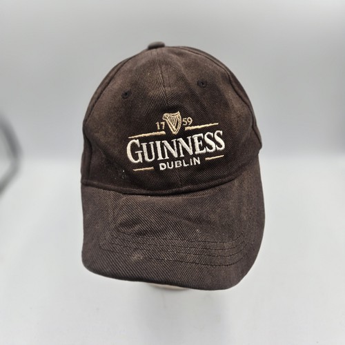 Guinness Dark Larger Beer Dublin Ireland Black Baseball Hat Cap Strap ...