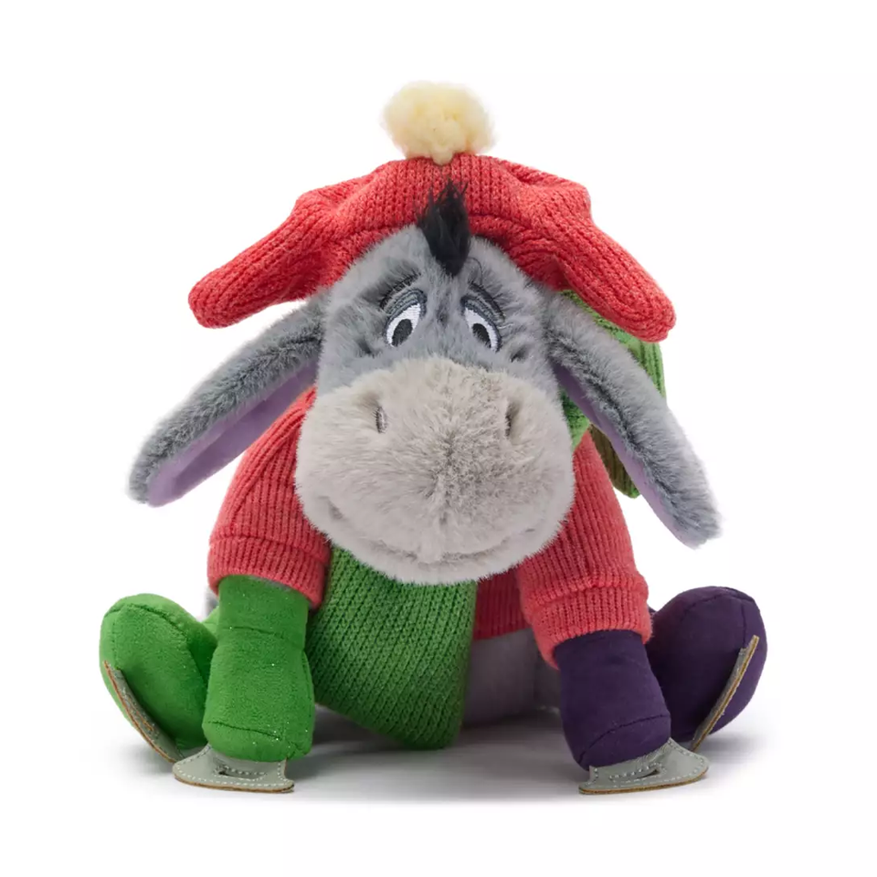 Disney Store Europe Eeyore Ice Skating Plush Doll - Winnie the Pooh | eBay