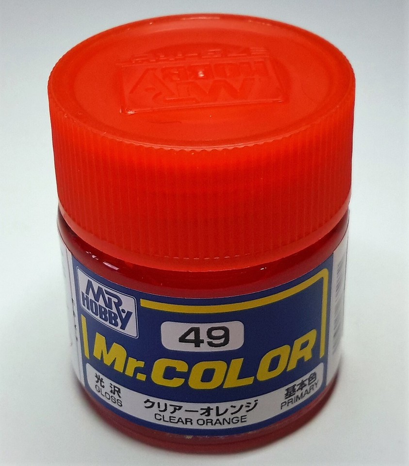 Mr. Hobby Mr. COLOR ENAMEL Paint 10ml Bottles C1-C609 COMPLETE RANGE ...