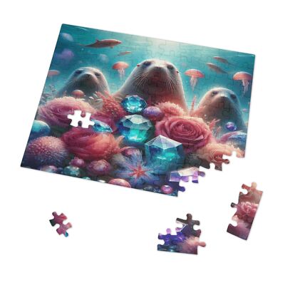 Child Jigsaw Puzzle 110 Piece | Indoor fun | Gems of the Sea | Seal 4 ...