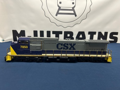 Williams? Custom CSX #7850 Dash 8? Diesel Engine 2-Rail NO BOX *READ ...