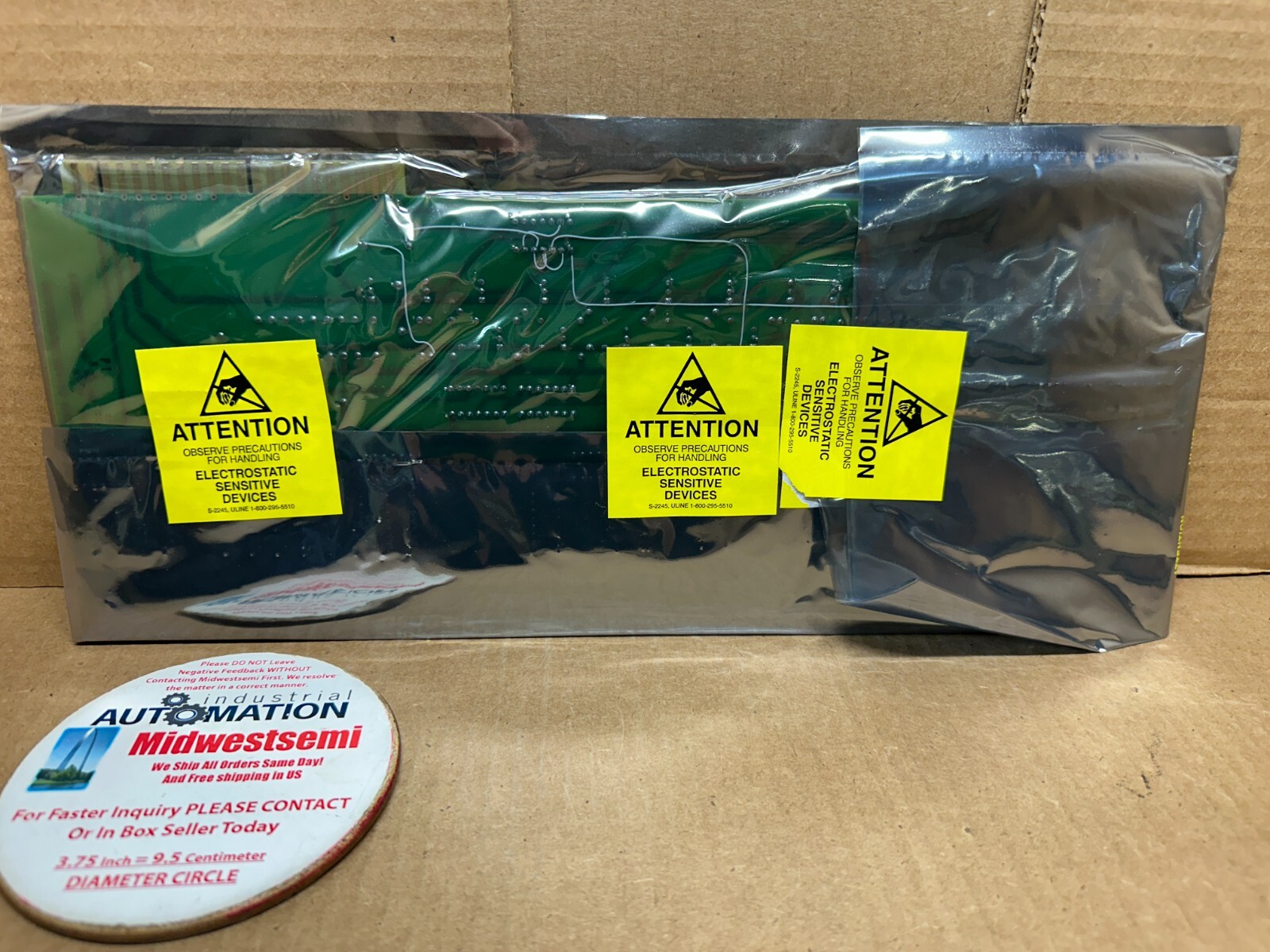 NEW GE 136B1444G004 REV PL-15/ASM-12 HITACHI QA3 PROBE BUFFER ID ...