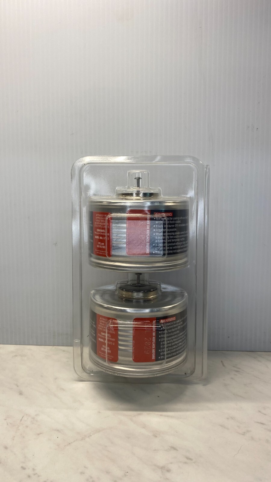 2 PACK stovetop Firestop RangeHood Auto. Fire Suppressors 675-3 EXP ...