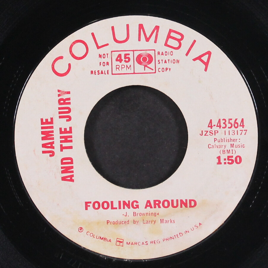 JAMIE & THE JURY: my kind / fooling around COLUMBIA 7" Single 45 RPM | eBay