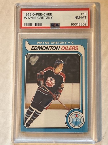 1979 O-PEE-CHEE #18 WAYNE GRETZKY ROOKIE CARD PSA 8 MINT CORNERS OUTSTANDING OPC | eBay