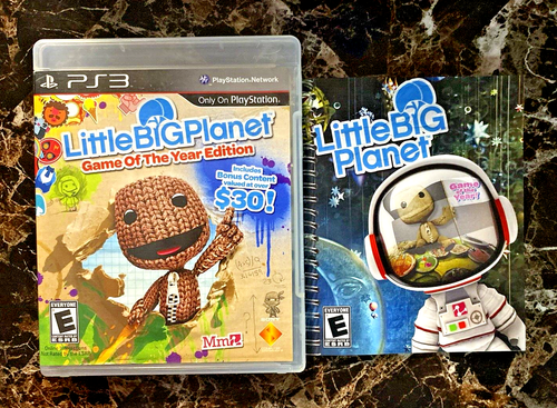 PlayStation 3 LittleBigPlanet Game of the Year Edition - Game Case ...