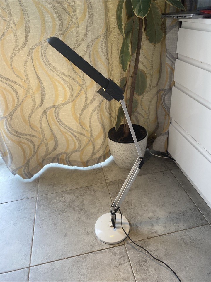 Anglepoise Table Desk Lamp White Vintage 90PL Excellent Working Order ...